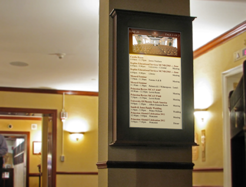 Lobby Reader Board - Noventri